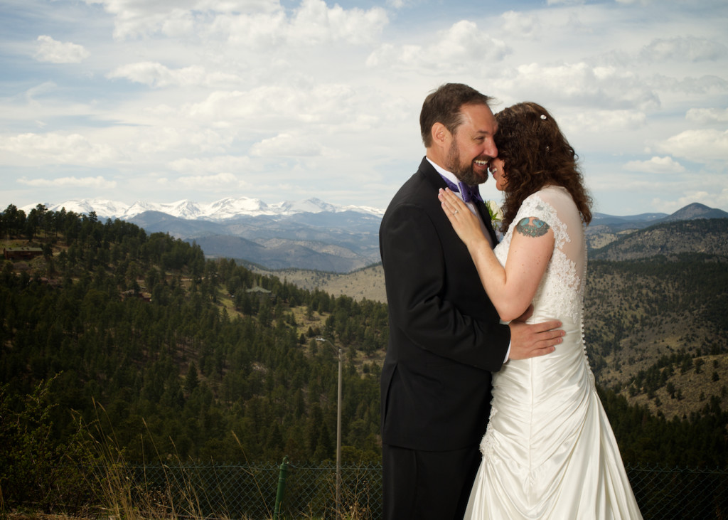 Wedding at Chief Hosa Lodge outside Golden, CO