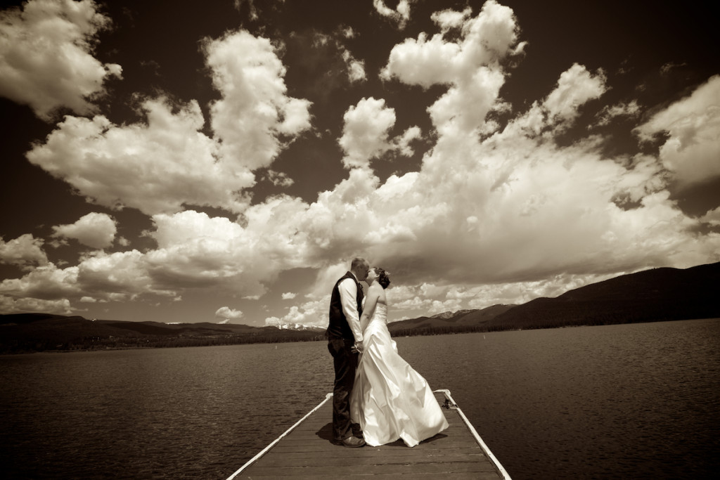 Wedding at AA (Double A) Barn in Grand Lake, CO Mountains