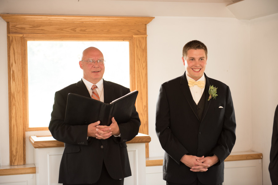 Wedding at American Mother's Chapel at Rock Ledge Ranch