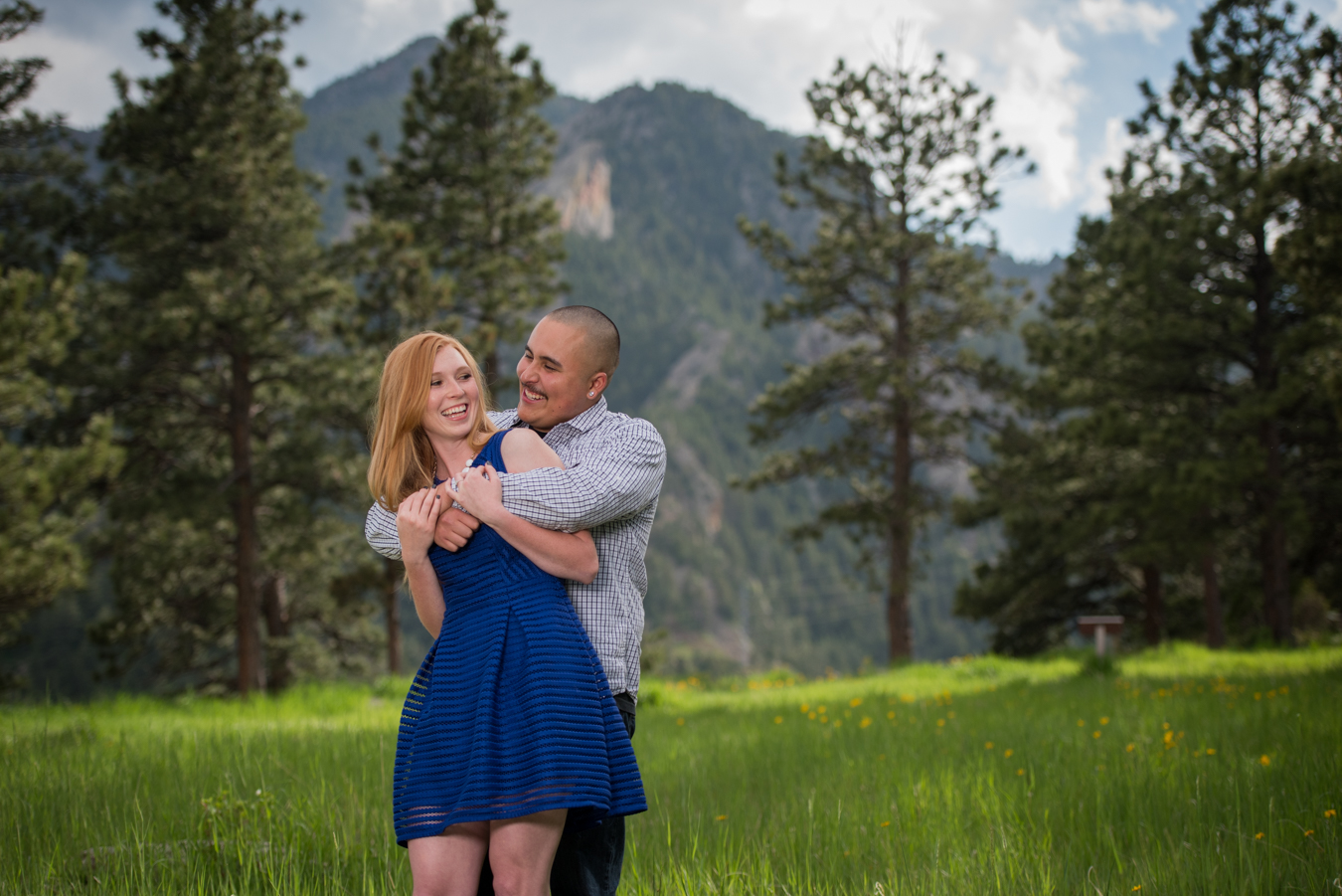 NCAR Boulder Colorado Engagement in Fields By Flatirons