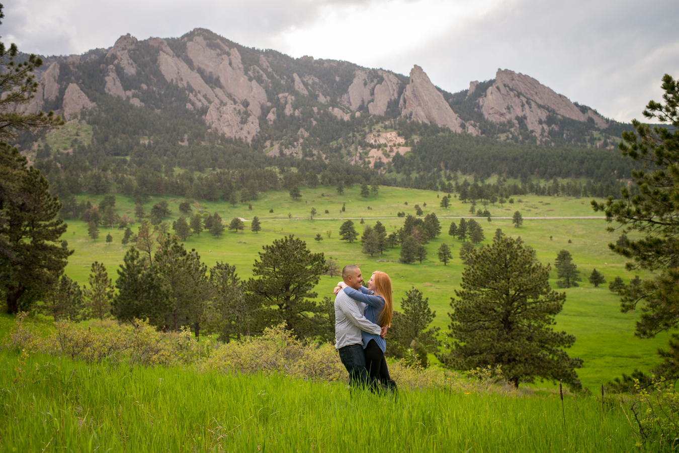 NCAR Boulder Colorado Engagement in Fields By Flatirons