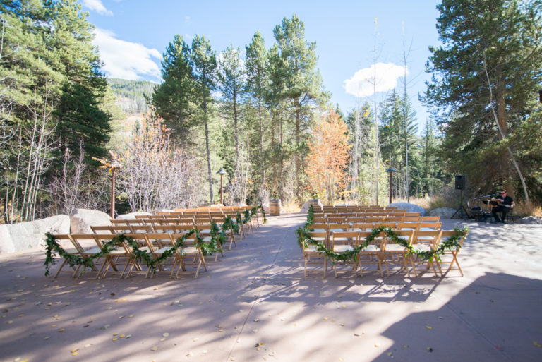 Wedding at the Donovan Pavilion in Vail, Colorado