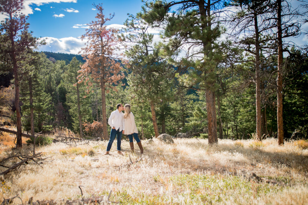 Proposal at Lost Gulch Overlook in Boulder Colorado