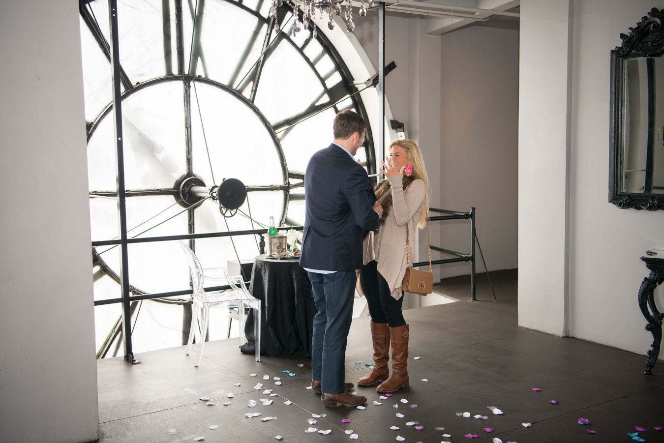Proposal at Clock Tower Events Downtown Denver