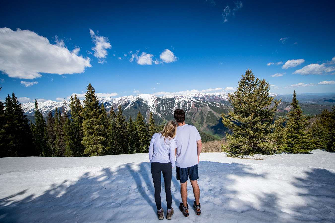 Aspen Mountain Spring Proposal on the Aspen Ski Slopes