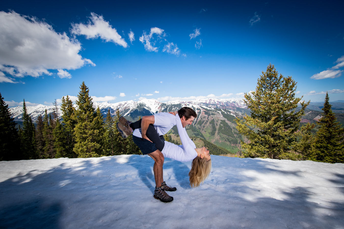 Aspen Mountain Spring Proposal on the Aspen Ski Slopes