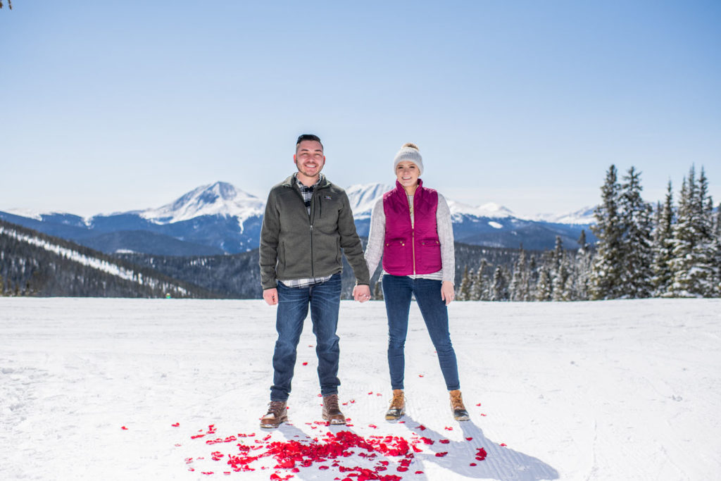 Proposal by the Alpenglow Stube in Keystone on the Slopes